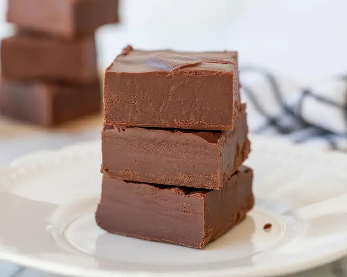 5-Ingredient Cottage Cheese Chocolate Fudge That's Irresistible